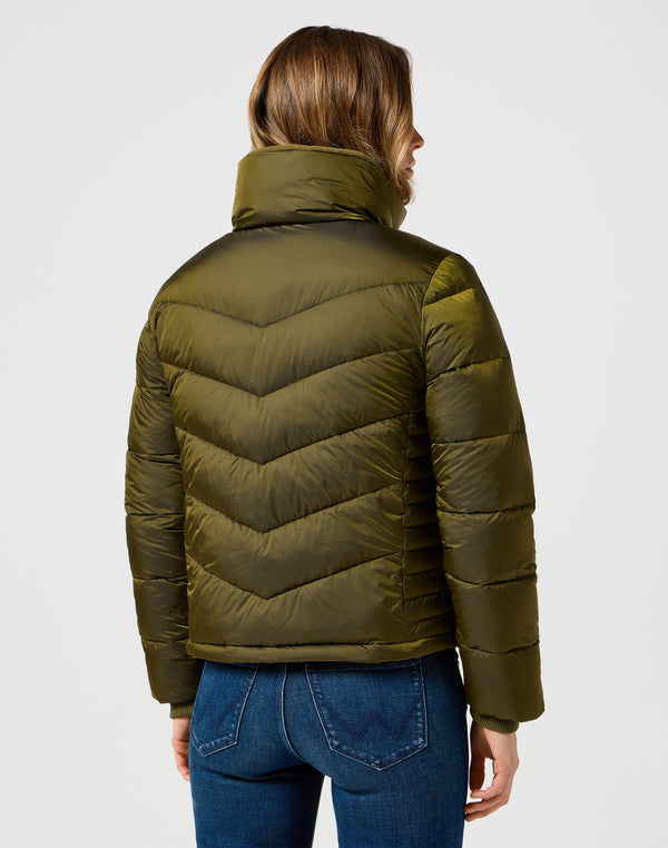 Short Puffer Jacket in Ivy Green - WRANGLER Schweiz