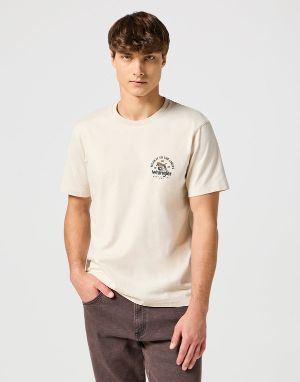 Graphic Tee in Vintage White - WRANGLER Schweiz
